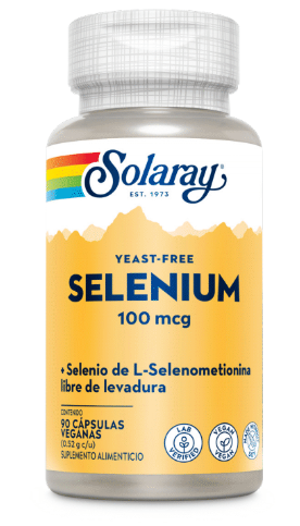 Solaray Selenium 100 mcg 90 Cap – FreshVitamins