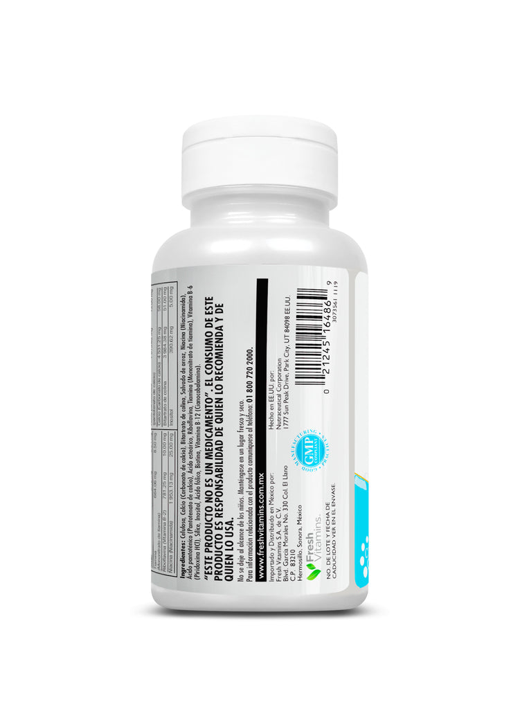 KAL B Complex (complejo b) 60 tabletas – FreshVitamins