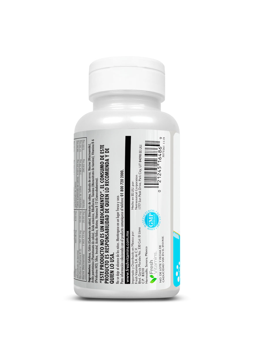 KAL B Complex (complejo b) 60 tabletas – FreshVitamins