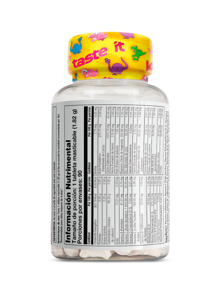 KAL Multisaurus (Vitaminas y Minerales) 90 tabletas – FreshVitamins