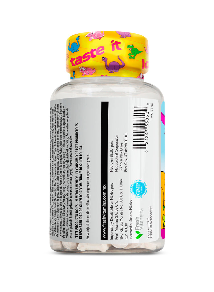 KAL Multisaurus (Vitaminas y Minerales) 90 tabletas – FreshVitamins