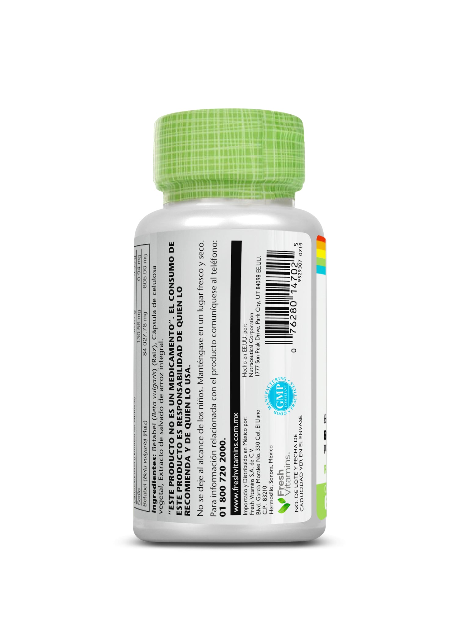 Solaray Beet (betabel) 605 mg / 60 cápsulas – FreshVitamins